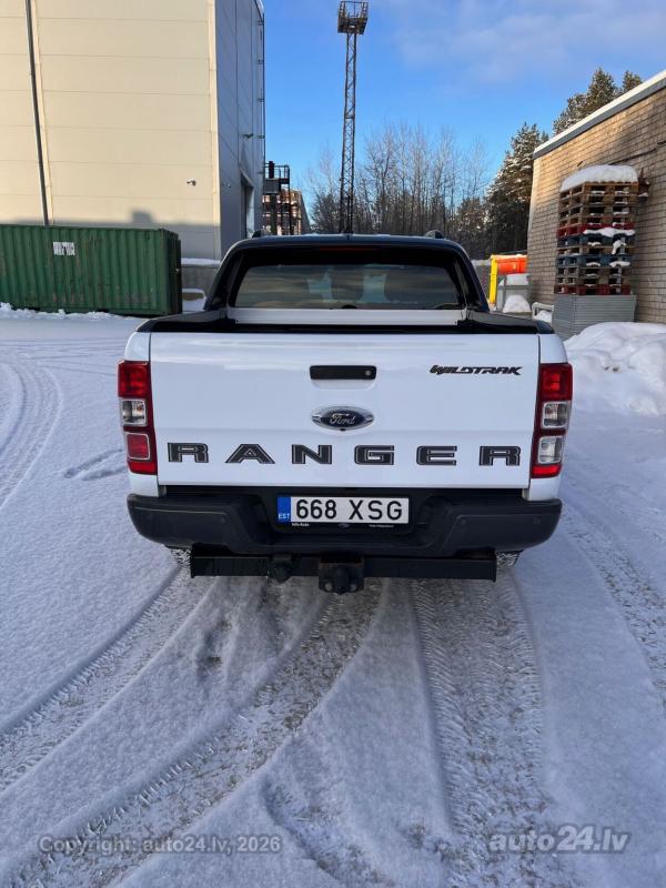 White Ford Ranger 2021 in Tallinn, with an engine capacity of 2.00 L and mileage of 128 thousand km for 30500 €, photo 5 on AUTOMOTO.COM.LV