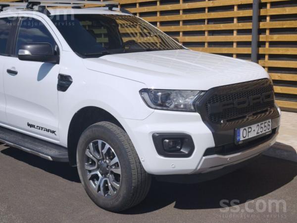 White Ford Ranger 2021 in Valmiera, with an engine capacity of 2.00 L and mileage of 179 thousand km for 19950 €, photo 9 on AUTOMOTO.COM.LV