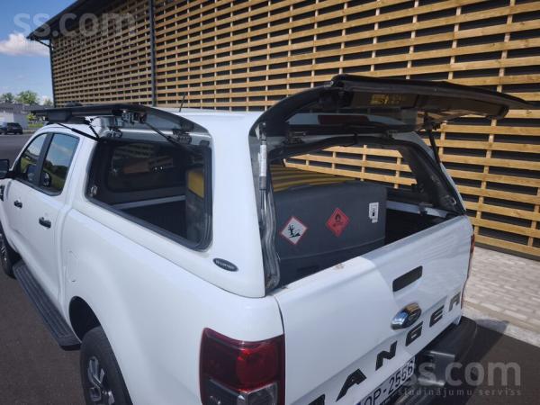 White Ford Ranger 2021 in Valmiera, with an engine capacity of 2.00 L and mileage of 179 thousand km for 19950 €, photo 10 on AUTOMOTO.COM.LV