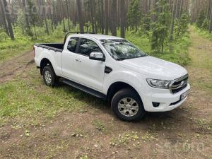 White Ford Ranger 2022 in Riga, with an engine capacity of 2.00 L and mileage of 86 thousand km for 23595 €, photo  on AUTOMOTO.COM.LV