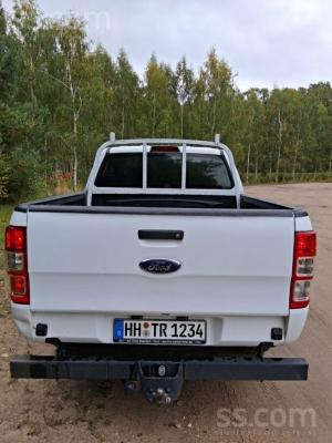 Balts Ford Ranger 2022 Cēsis, ar dzinēja tilpumu 2.00 L un nobraukumu 125 tūkst. km par 18500 €, foto 3 vietnē AUTOMOTO.COM.LV