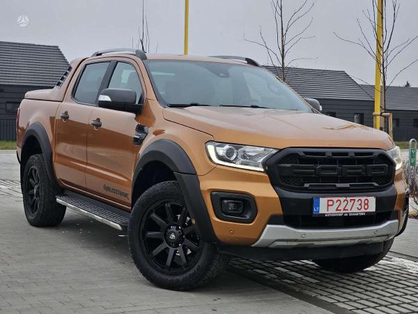 Yellow Ford Ranger 2019 in Klaipeda, with an engine capacity of 2.00 L and mileage of 173 thousand km for 19800 €, photo 1 on AUTOMOTO.COM.LV