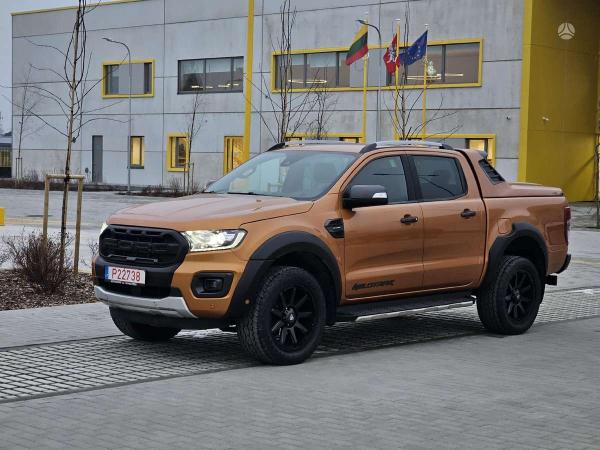Yellow Ford Ranger 2019 in Klaipeda, with an engine capacity of 2.00 L and mileage of 173 thousand km for 19800 €, photo 2 on AUTOMOTO.COM.LV