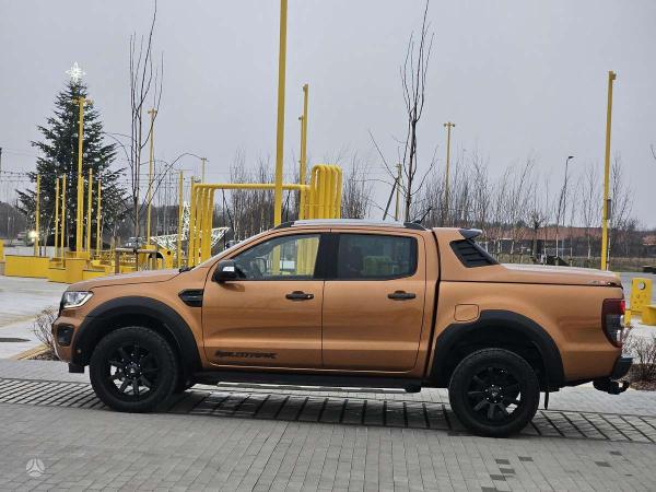 Yellow Ford Ranger 2019 in Klaipeda, with an engine capacity of 2.00 L and mileage of 173 thousand km for 19800 €, photo 4 on AUTOMOTO.COM.LV