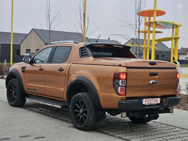 Yellow Ford Ranger 2019 in Klaipeda, with an engine capacity of 2.00 L and mileage of 173 thousand km for 19800 €, photo 5 on AUTOMOTO.COM.LV