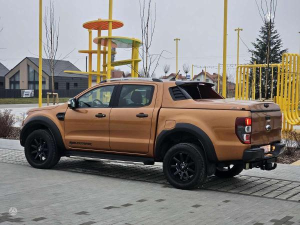 Yellow Ford Ranger 2019 in Klaipeda, with an engine capacity of 2.00 L and mileage of 173 thousand km for 19800 €, photo 6 on AUTOMOTO.COM.LV