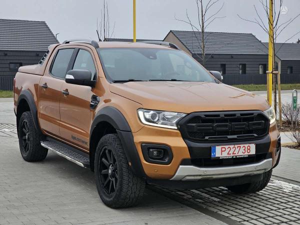 Yellow Ford Ranger 2019 in Klaipeda, with an engine capacity of 2.00 L and mileage of 173 thousand km for 19800 €, photo 9 on AUTOMOTO.COM.LV