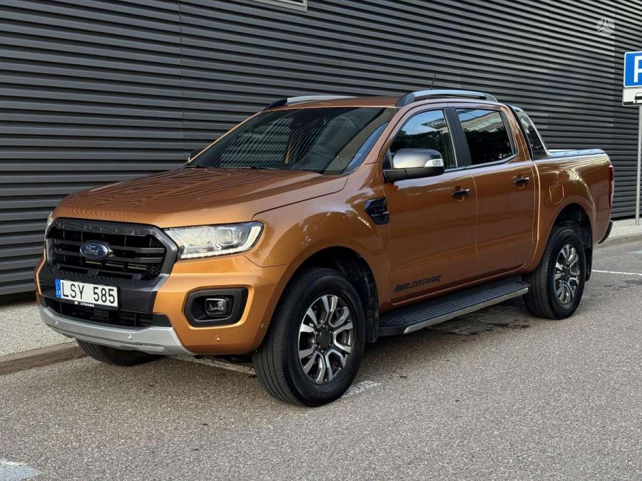 Dzeltens Ford Ranger 2021 Viļņa, ar dzinēja tilpumu 2.00 L un nobraukumu 170 tūkst. km par 19990 €, foto 1 vietnē AUTOMOTO.COM.LV