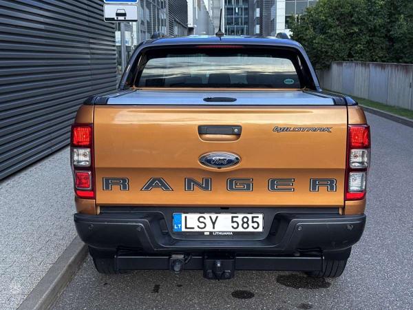 Yellow Ford Ranger 2021 in Vilnius, with an engine capacity of 2.00 L and mileage of 170 thousand km for 19990 €, photo 6 on AUTOMOTO.COM.LV