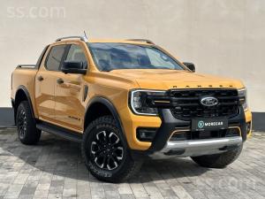 Yellow Ford Ranger 2026 in Riga, with an engine capacity of 2.00 L and mileage of 18 thousand km for 56550 €, photo 4 on AUTOMOTO.COM.LV