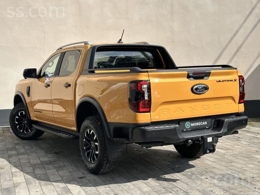 Yellow Ford Ranger 2026 in Riga, with an engine capacity of 2.00 L and mileage of 18 thousand km for 56550 €, photo 7 on AUTOMOTO.COM.LV