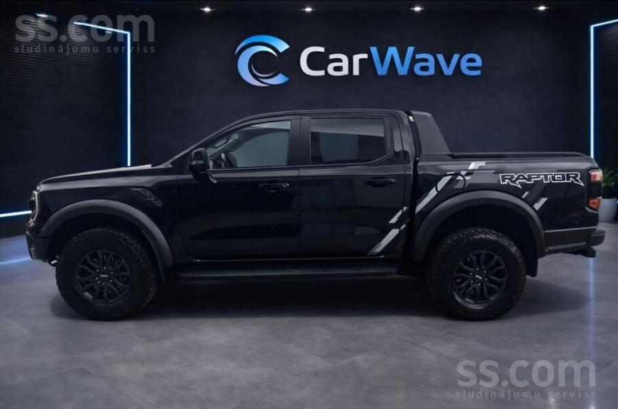 Black Ford Raptor 2024 in Riga, with an engine capacity of 2.00 L and mileage of 78 thousand km for 48000 €, photo 2 on AUTOMOTO.COM.LV