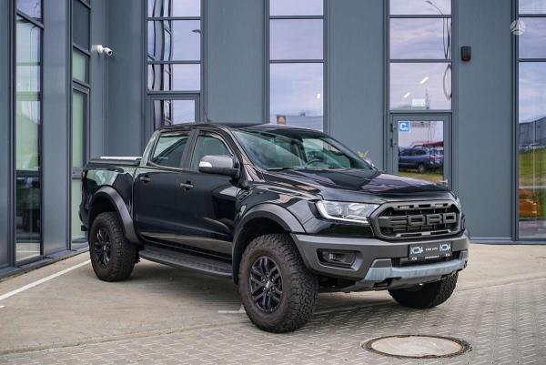 Black Ford Raptor 2019 in Kaunas, with an engine capacity of 2.00 L and mileage of 328 thousand km for 21250 €, photo 1 on AUTOMOTO.COM.LV
