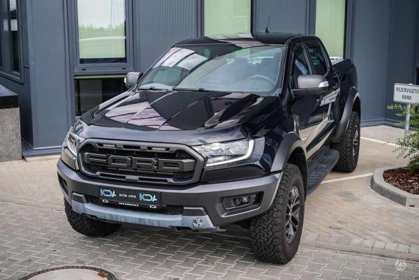 Black Ford Raptor 2019 in Kaunas, with an engine capacity of 2.00 L and mileage of 328 thousand km for 21250 €, photo 4 on AUTOMOTO.COM.LV