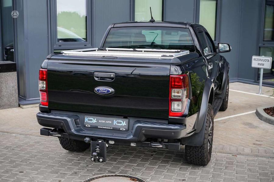 Black Ford Raptor 2019 in Kaunas, with an engine capacity of 2.00 L and mileage of 328 thousand km for 21250 €, photo 13 on AUTOMOTO.COM.LV