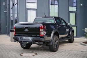 Black Ford Raptor 2019 in Kaunas, with an engine capacity of 2.00 L and mileage of 328 thousand km for 21250 €, photo 14 on AUTOMOTO.COM.LV