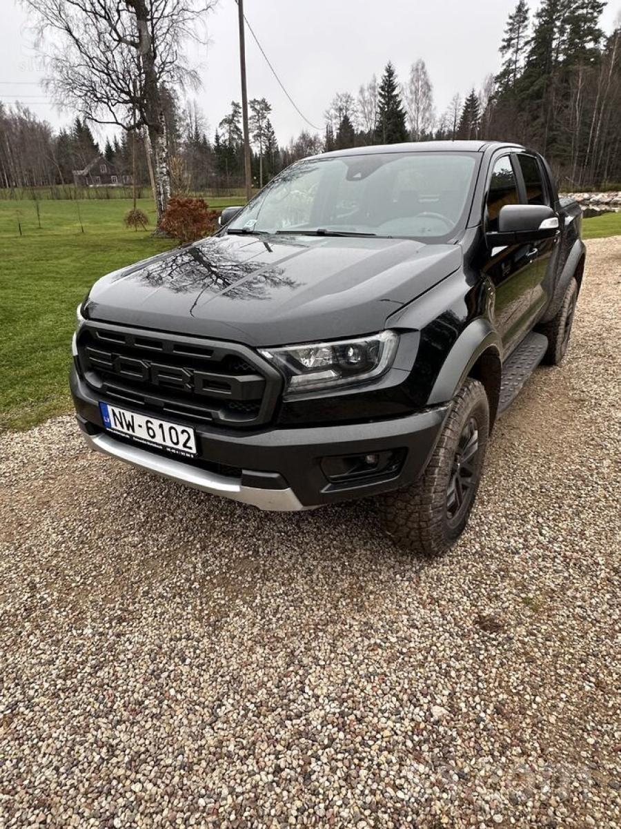 Black Ford Raptor 2021 in Cesis, with an engine capacity of 2.00 L and mileage of 247 thousand km for 25000 €, photo 1 on AUTOMOTO.COM.LV