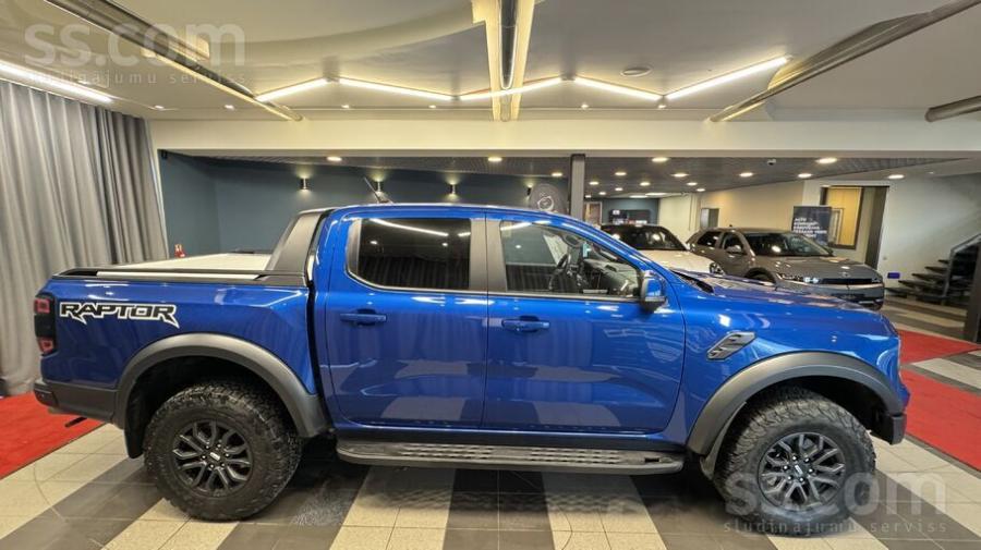 Zils Ford Raptor 2025 Rīga, ar dzinēja tilpumu 3.00 L un nobraukumu 28 tūkst. km par 55990 €, foto 4 vietnē AUTOMOTO.COM.LV