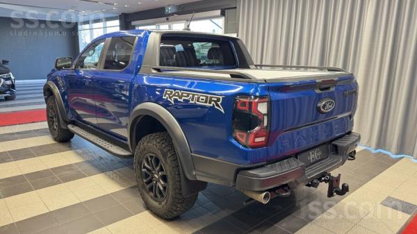 Blue Ford Raptor 2025 in Riga, with an engine capacity of 3.00 L and mileage of 28 thousand km for 55990 €, photo 7 on AUTOMOTO.COM.LV
