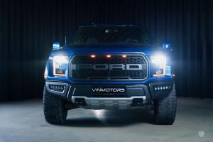 Blue Ford Raptor 2018 in Vilnius, with an engine capacity of 3.50 L and mileage of 48 thousand km for 53500 €, photo 11 on AUTOMOTO.COM.LV