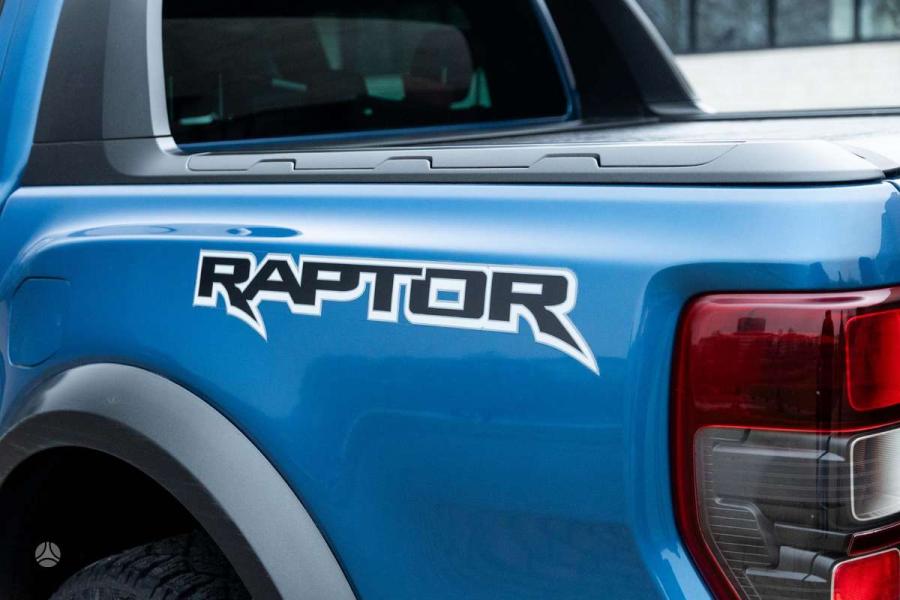 Blue Ford Raptor 2022 in Vilnius, with an engine capacity of 2.00 L and mileage of 143 thousand km for 37900 €, photo 24 on AUTOMOTO.COM.LV