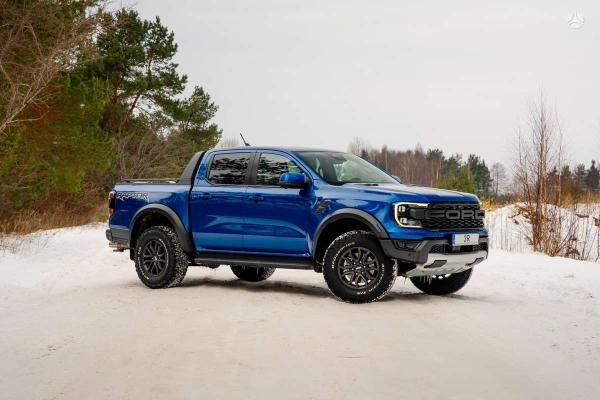 Zils Ford Raptor 2023 Palanga, ar dzinēja tilpumu 3.00 L un nobraukumu 49 tūkst. km par 56000 €, foto 3 vietnē AUTOMOTO.COM.LV
