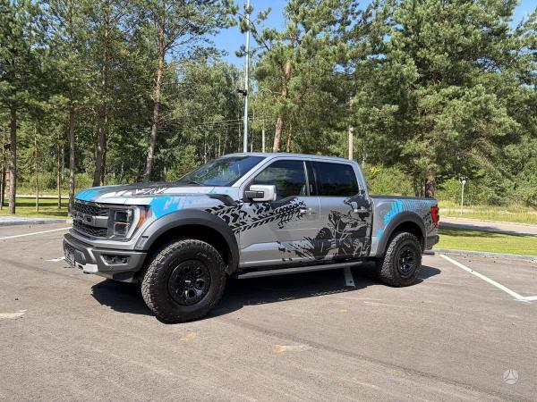 Pelēks Ford Raptor 2022 Kauņa, ar dzinēja tilpumu 3.50 L un nobraukumu 66 tūkst. km par 66666 €, foto 5 vietnē AUTOMOTO.COM.LV
