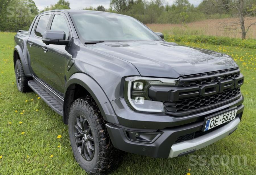Grey Ford Raptor 2025 in Valmiera, with an engine capacity of 3.00 L and mileage of 36 thousand km for 56000 €, photo 1 on AUTOMOTO.COM.LV