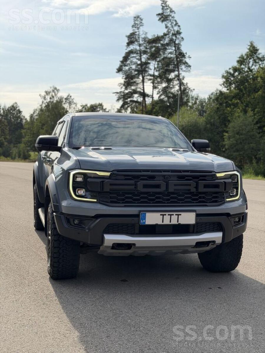 Grey Ford Raptor 2025 in Madona, with an engine capacity of 3.00 L and mileage of 65 thousand km for 57000 €, photo 1 on AUTOMOTO.COM.LV