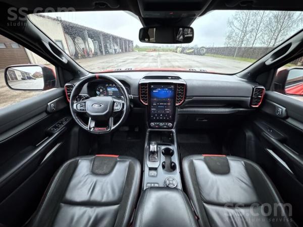 Orange Ford Raptor 2023 in Balvi, with an engine capacity of 3.00 L and mileage of 156 thousand km for 44000 €, photo 10 on AUTOMOTO.COM.LV