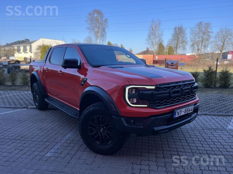 Oranžs Ford Raptor 2024 Rīga, ar dzinēja tilpumu 3.00 L un nobraukumu 52 tūkst. km par 54990 €, foto 2 vietnē AUTOMOTO.COM.LV