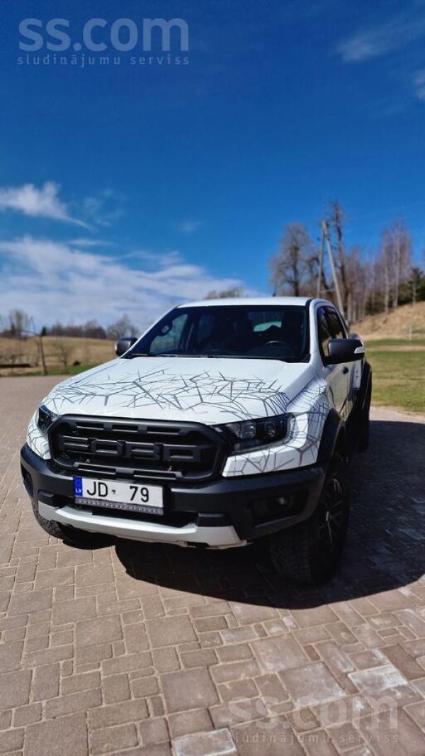 Balts Ford Raptor 2021 Madona, ar dzinēja tilpumu 2.00 L un nobraukumu 180 tūkst. km par 30000 €, foto 2 vietnē AUTOMOTO.COM.LV