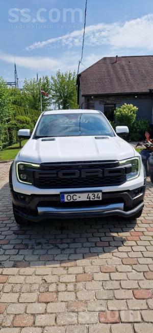Balts Ford Raptor 2025 Jelgava, ar dzinēja tilpumu 3.00 L un nobraukumu 0 tūkst. km par 59900 €, foto  vietnē AUTOMOTO.COM.LV