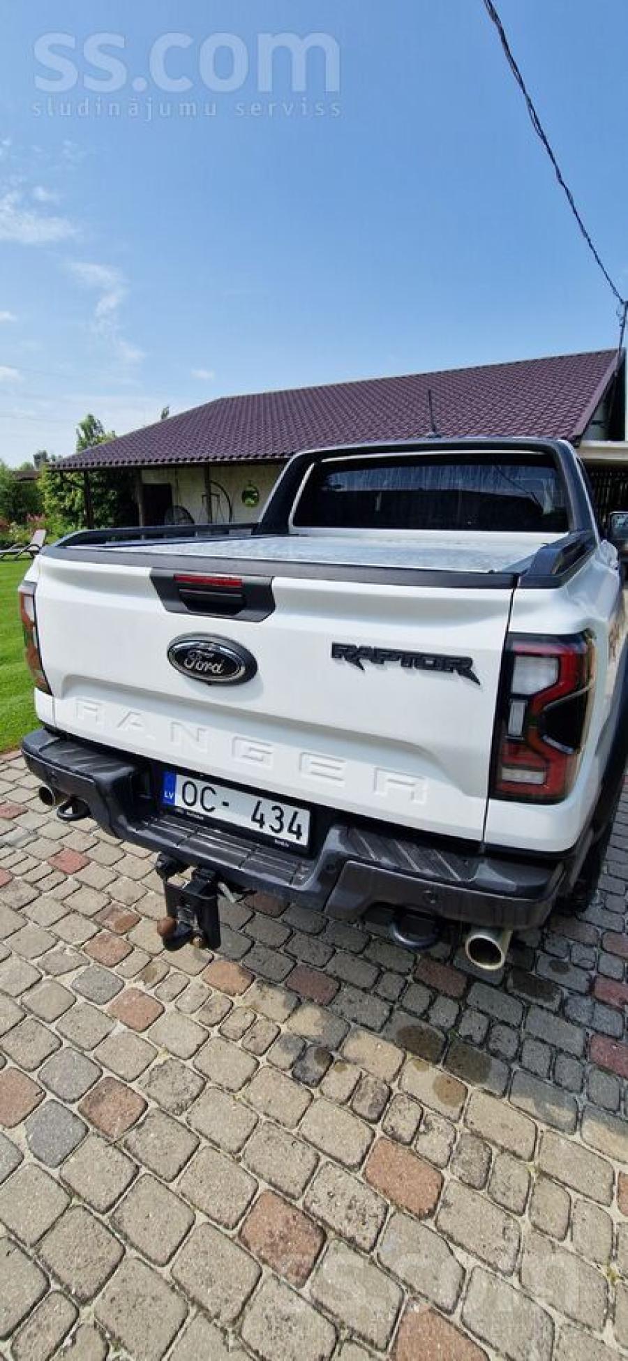 Balts Ford Raptor 2025 Jelgava, ar dzinēja tilpumu 3.00 L un nobraukumu 0 tūkst. km par 59900 €, foto 4 vietnē AUTOMOTO.COM.LV