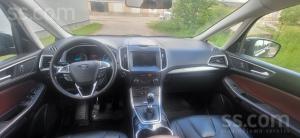 Black Ford S-Max 2017 in Tukums, with an engine capacity of 2.00 L and mileage of 262 thousand km for 6990 €, photo 13 on AUTOMOTO.COM.LV
