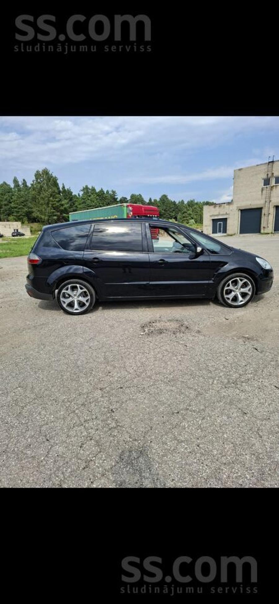 Melns Ford S-Max 2007 Tukums, ar dzinēja tilpumu 2.00 L un nobraukumu 0 tūkst. km par 3350 €, foto 3 vietnē AUTOMOTO.COM.LV