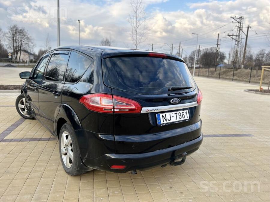 Black Ford S-Max 2010 in Riga, with an engine capacity of 2.00 L and mileage of 0 thousand km for 4000 €, photo 6 on AUTOMOTO.COM.LV