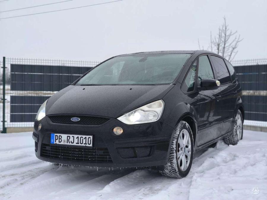 Melns Ford S-Max 2006 Vilkaviškis, ar dzinēja tilpumu 2.00 L un nobraukumu 206 tūkst. km par 3200 €, foto 1 vietnē AUTOMOTO.COM.LV