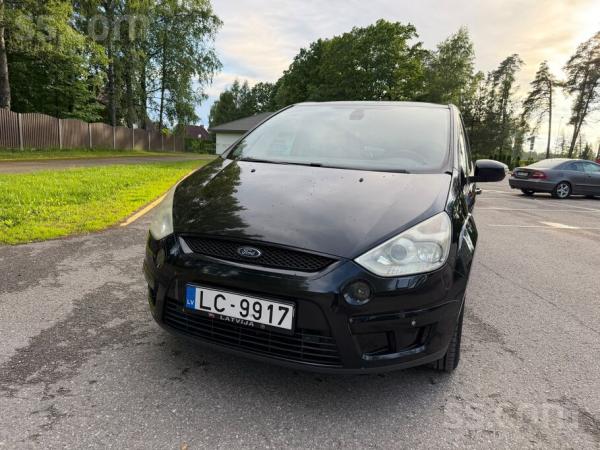 Melns Ford S-Max 2006 Rīga, ar dzinēja tilpumu 2.00 L un nobraukumu 331 tūkst. km par 2550 €, foto 2 vietnē AUTOMOTO.COM.LV