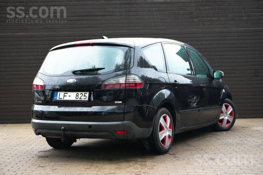 Melns Ford S-Max 2006 Rīga, ar dzinēja tilpumu 1.80 L un nobraukumu 276 tūkst. km par 1990 €, foto 4 vietnē AUTOMOTO.COM.LV