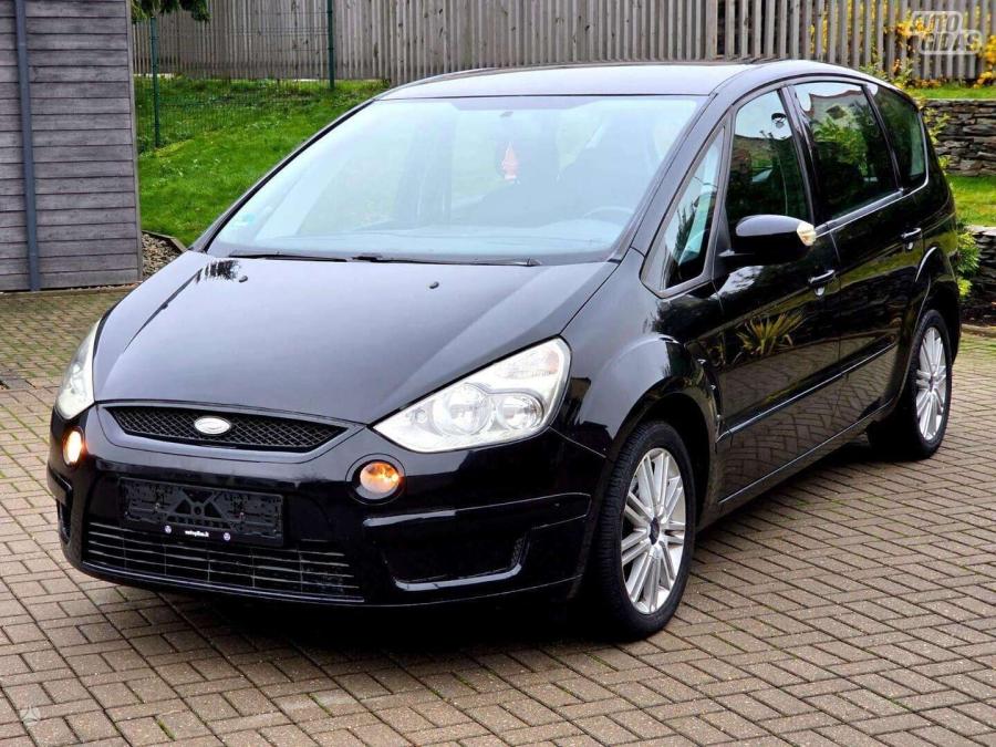 Black Ford S-Max 2007 in Vilnius, with an engine capacity of 2.00 L and mileage of 270 thousand km for 2950 €, photo 3 on AUTOMOTO.COM.LV