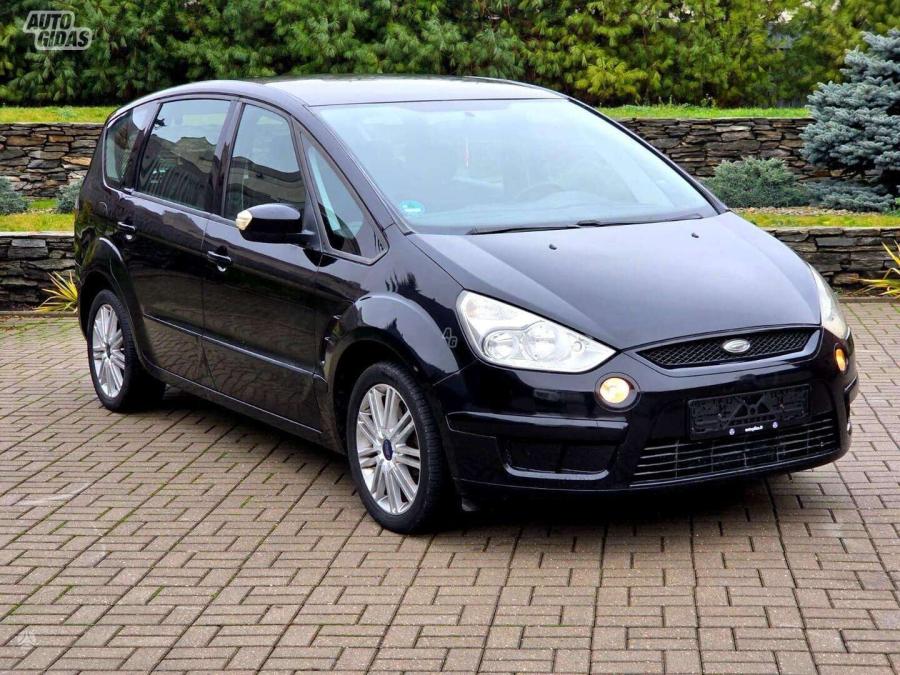 Black Ford S-Max 2007 in Vilnius, with an engine capacity of 2.00 L and mileage of 270 thousand km for 2950 €, photo 11 on AUTOMOTO.COM.LV