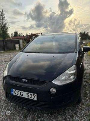 Black Ford S-Max 2007 in Kretinga, with an engine capacity of 2.00 L and mileage of 360 thousand km for 2600 €, photo 2 on AUTOMOTO.COM.LV