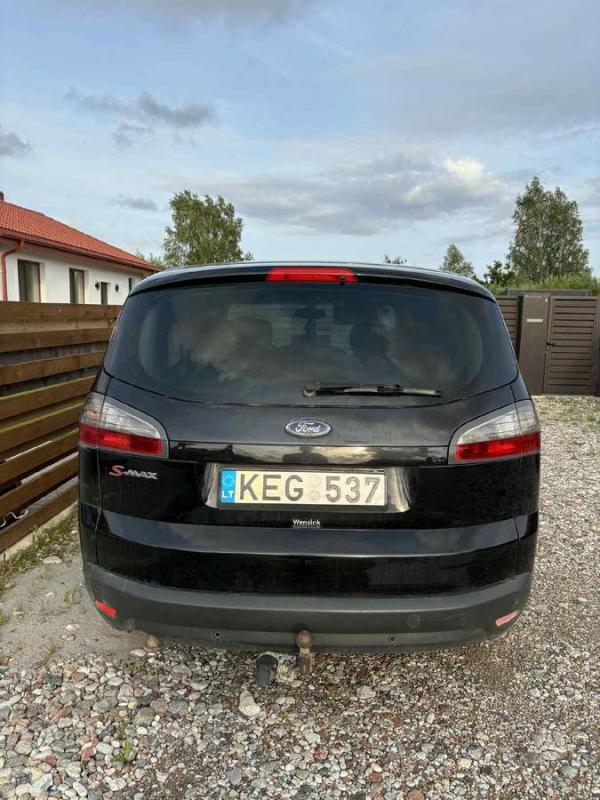 Melns Ford S-Max 2007 Kretinga, ar dzinēja tilpumu 2.00 L un nobraukumu 360 tūkst. km par 2600 €, foto 10 vietnē AUTOMOTO.COM.LV