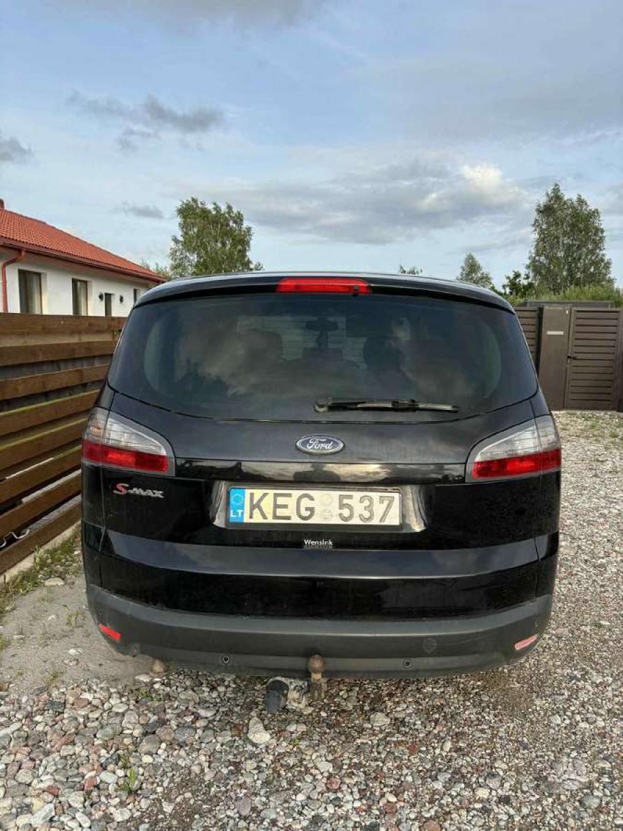 Black Ford S-Max 2007 in Kretinga, with an engine capacity of 2.00 L and mileage of 360 thousand km for 2600 €, photo 10 on AUTOMOTO.COM.LV