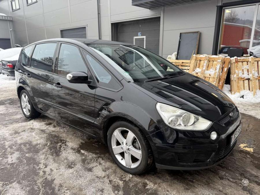 Black Ford S-Max 2007 in Vilnius, with an engine capacity of 2.00 L and mileage of 251 thousand km for 2500 €, photo 3 on AUTOMOTO.COM.LV