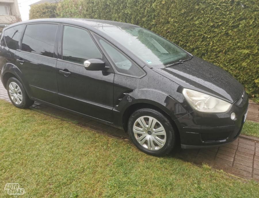 Melns Ford S-Max 2007 Panevēža, ar dzinēja tilpumu 2.00 L un nobraukumu 332 tūkst. km par 2350 €, foto 1 vietnē AUTOMOTO.COM.LV