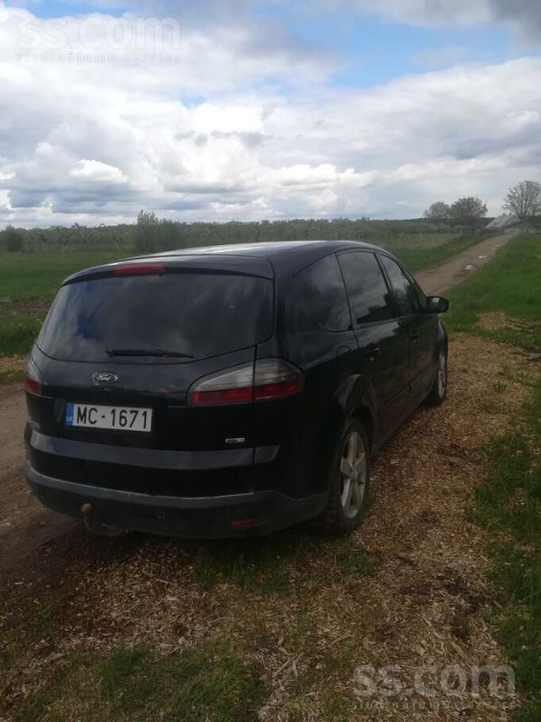 Melns Ford S-Max 2007 Talsi, ar dzinēja tilpumu 2.00 L un nobraukumu 400 tūkst. km par 1000 €, foto 3 vietnē AUTOMOTO.COM.LV