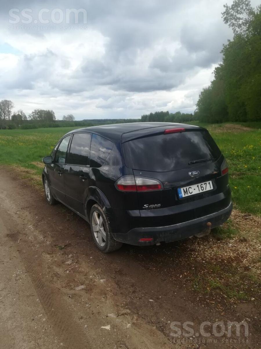 Black Ford S-Max 2007 in Talsi, with an engine capacity of 2.00 L and mileage of 400 thousand km for 1000 €, photo 5 on AUTOMOTO.COM.LV