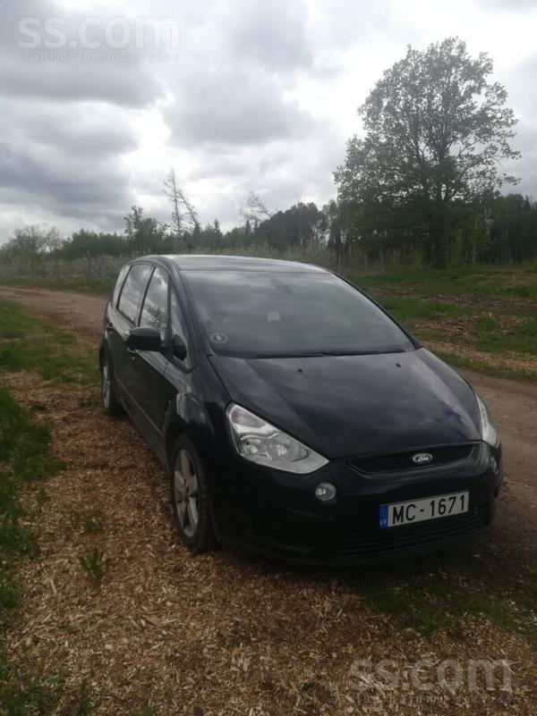Melns Ford S-Max 2007 Talsi, ar dzinēja tilpumu 2.00 L un nobraukumu 400 tūkst. km par 1000 €, foto 6 vietnē AUTOMOTO.COM.LV
